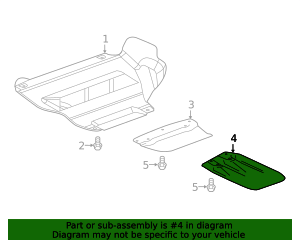 2014-2022 GM Transfer Case Shield 20922755 GM | GMPartsDirect.com