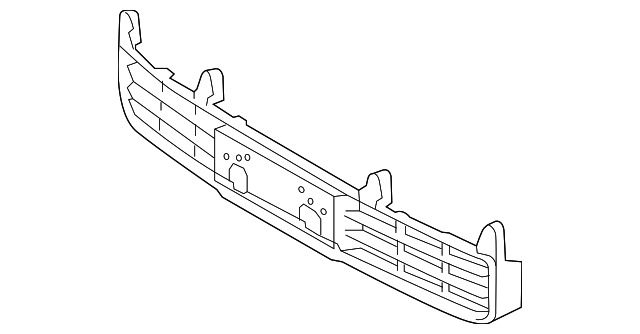 2013-2015 Toyota Land Cruiser Lower Grille 53112-60110 | Toyota Parts