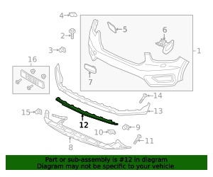 2019-2020 Volvo XC40 Lower Trim 31407946 | TascaParts.com