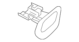 2019-2020 Volvo XC40 Lmp Washer Cover Bracket - Passenger Side (RH ...