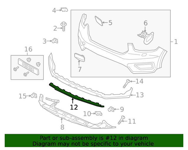 2019-2020 Volvo XC40 Lower Trim 31407946 | TascaParts.com