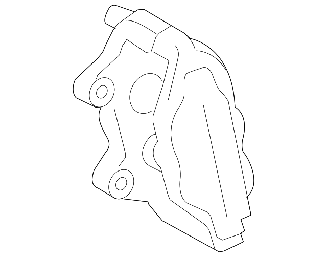 OEM 2008-2015 Toyota Land Cruiser Disc Brake Caliper (Right, Front ...