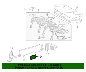 2016-2018 Toyota RAV4 Access Panel 58441-48050-C0 | OEM Parts Online