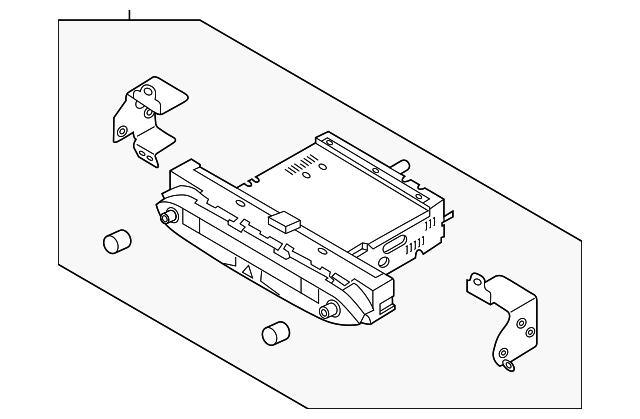 2021-2023 Genesis G70 Head Unit Assembly Avn 96560-G9MB0-VCA | OEM Parts Online