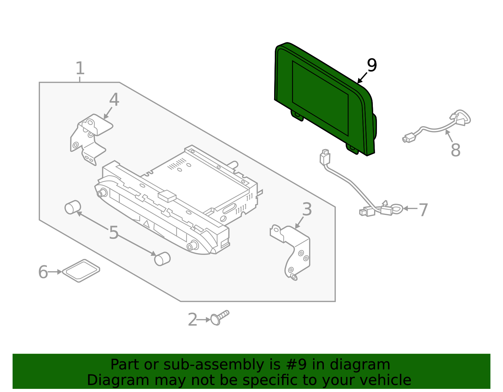 96525-G9AA0-UAY - High-Quality Display System for 2022-2023 Genesis G70 ...
