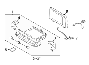 1992-2024 Hyundai Seat Back Recliner Adjustment Mechanism Cover Screw ...