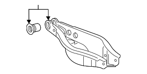 Genuine Toyota Lower Control Arm part# 48730-02060 for 2016-2024 Toyota ...