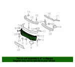 52111-0C021 - Bumper - 2007-2013 Toyota Tundra | OEM Genuine Toyota Parts