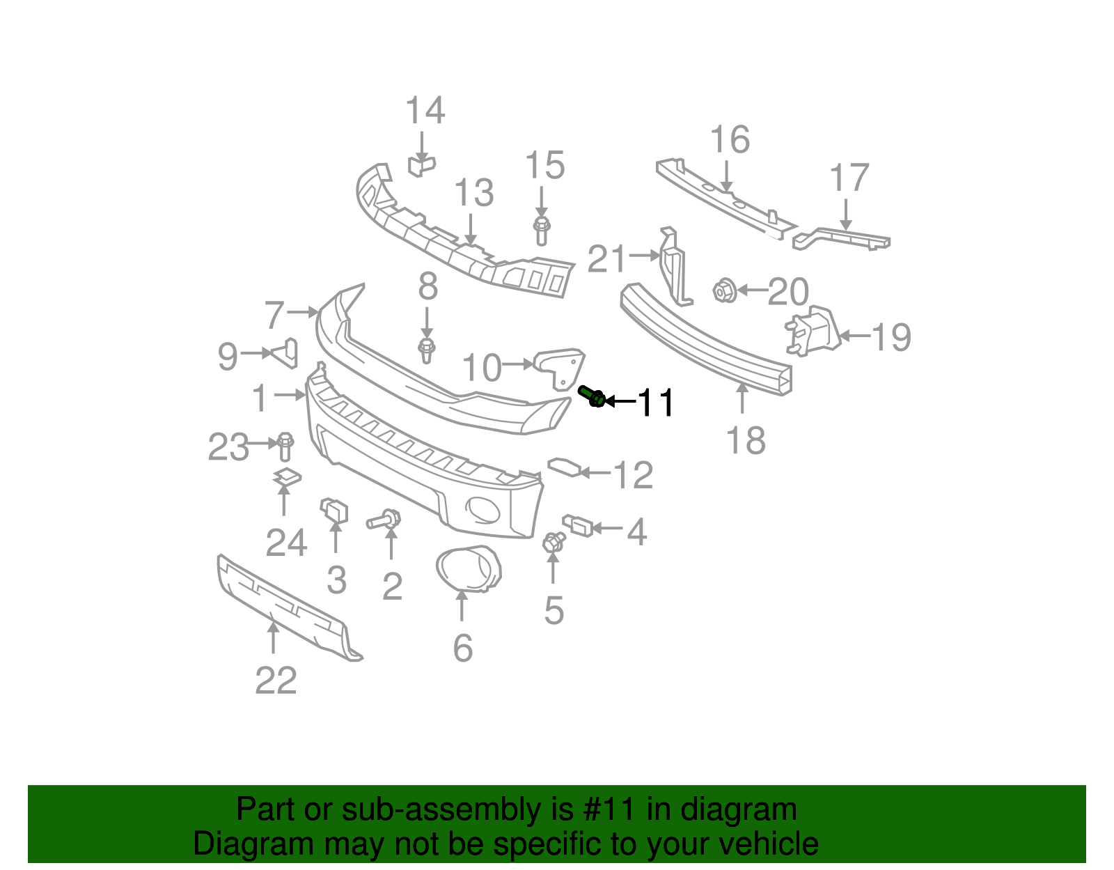 90159-A0053 - Wheel Opening Molding Screw 1998-2025 Toyota | Longo ...
