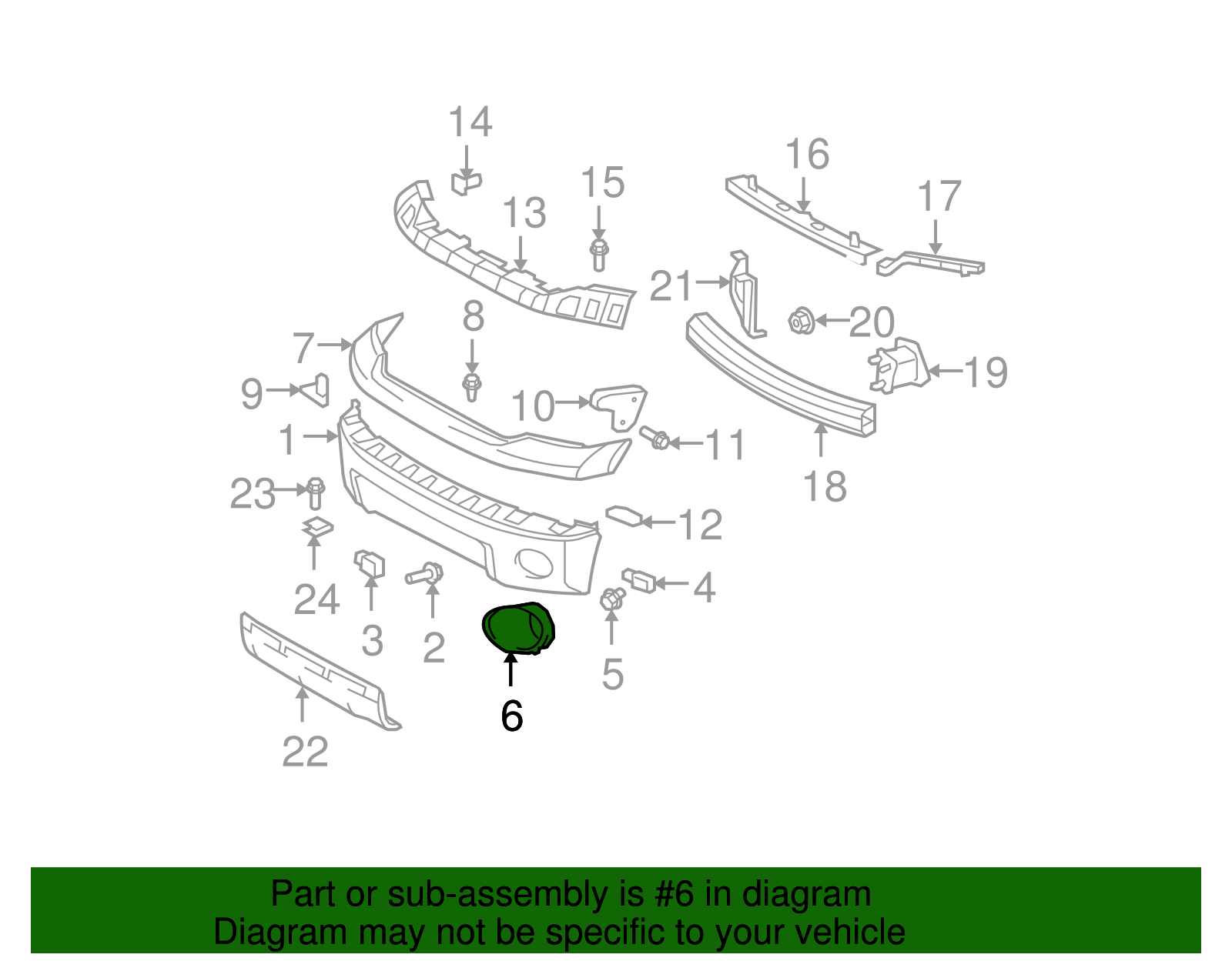 2007-2013 Toyota Tundra Lamp Cover 52128-0C050 | Toyota Parts Center
