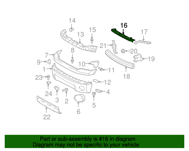 2007-2013 Toyota Tundra Upper Retainer 52506-0C050 | Ourisman Toyota of ...