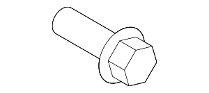 1998-2025 Toyota Wheel Opening Molding Screw 90159-A0053 | Toyota Parts ...