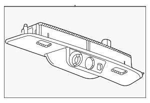 2021-2024 GM Rear License Plate Lamp 84723575 GM | GMPartsDirect.com
