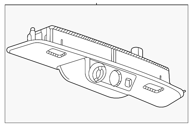 2021-2024 GM Rear License Plate Lamp 84723575 GM | GMPartsDirect.com