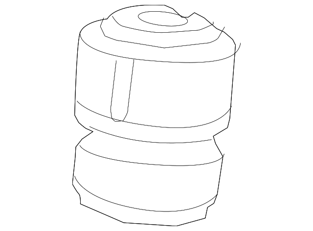 2018-2019 Toyota C-HR Strut Bumper 48331-10110 | Toyota Parts Center