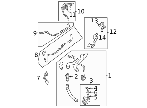 5Q0-122-291-EB - Hose Coupling - 2022-2023 Volkswagen | VW Direct Auto ...