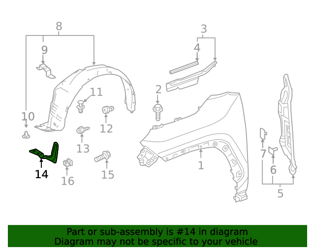 53896-0R081 - Splash Shield - 2019-2023 Toyota RAV4 | OEM Genuine ...