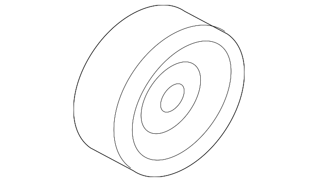 2013-2016 Hyundai Santa Fe Sport Serpentine Idler Pulley 25287-25210 ...