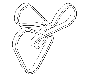 2011-2016 Hyundai Serpentine Belt 25212-2G760 | Retail Performance Auto ...