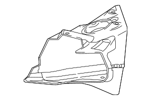 2019-2023 Chevrolet Camaro Front Duct 84141577 GM | GMPartsDirect.com