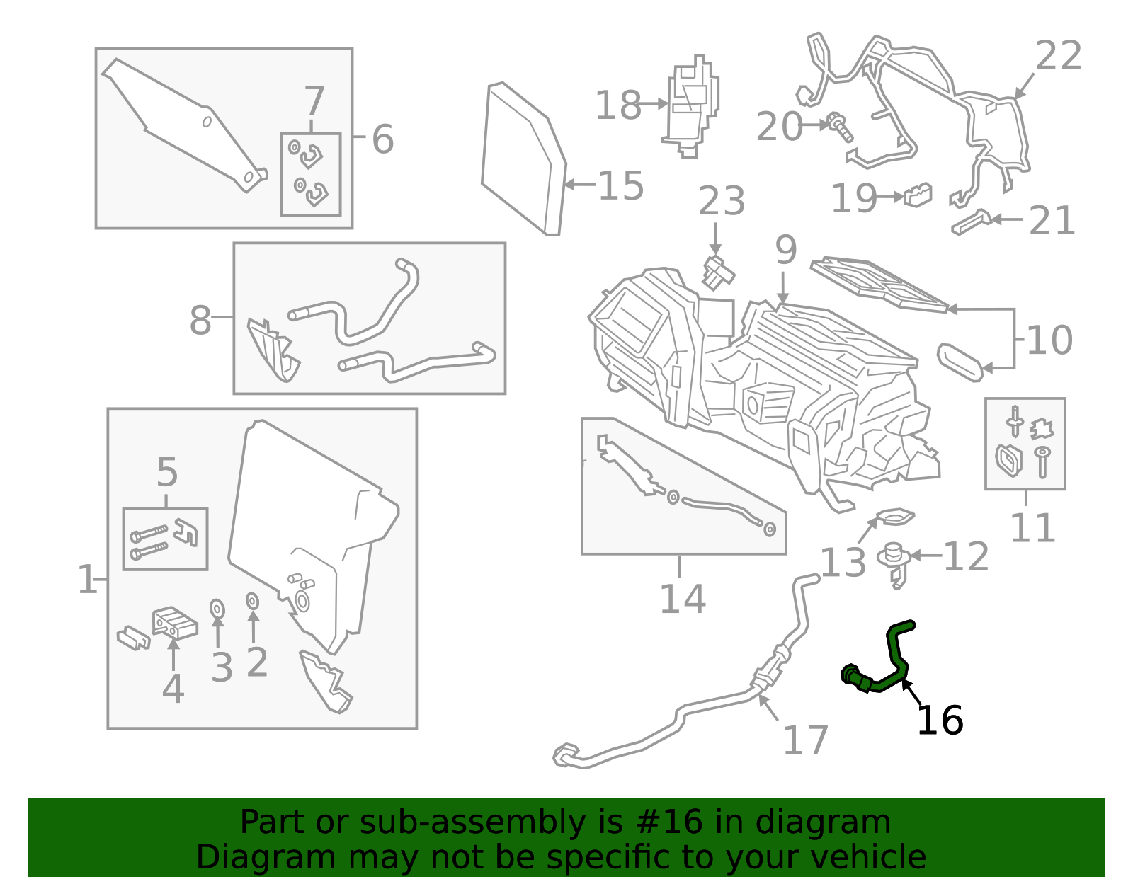 87245-WAA01 - 2020-2024 Toyota GR Supra - Inlet Hose | Toyota Parts ...