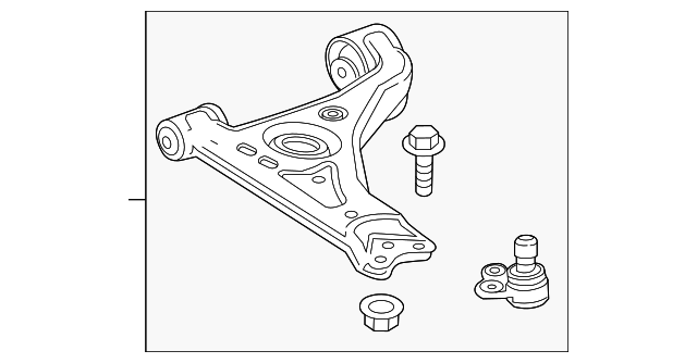 2015-2020 Chevrolet Trax Front Lower Suspension Control Arm 94540671 ...