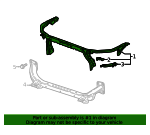 2019-2025 Chevrolet Blazer Front End Upper Tie Bar 84498346 GM ...