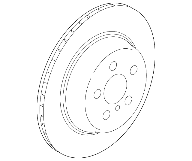 Genuine BMW 34-21-6-871-258 | Disc Brake Rotor Rear | FREE Shipping on ...