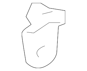 2005-2015 Toyota Tacoma Check Strap Stopper 65778-04010 | Toyota Parts ...