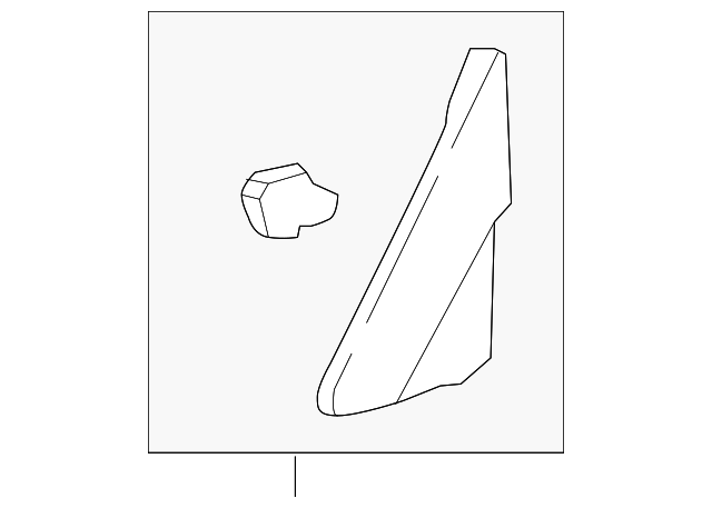 2018-2023 Hyundai Pillar Molding 86190-J9000 | OEM Parts Online