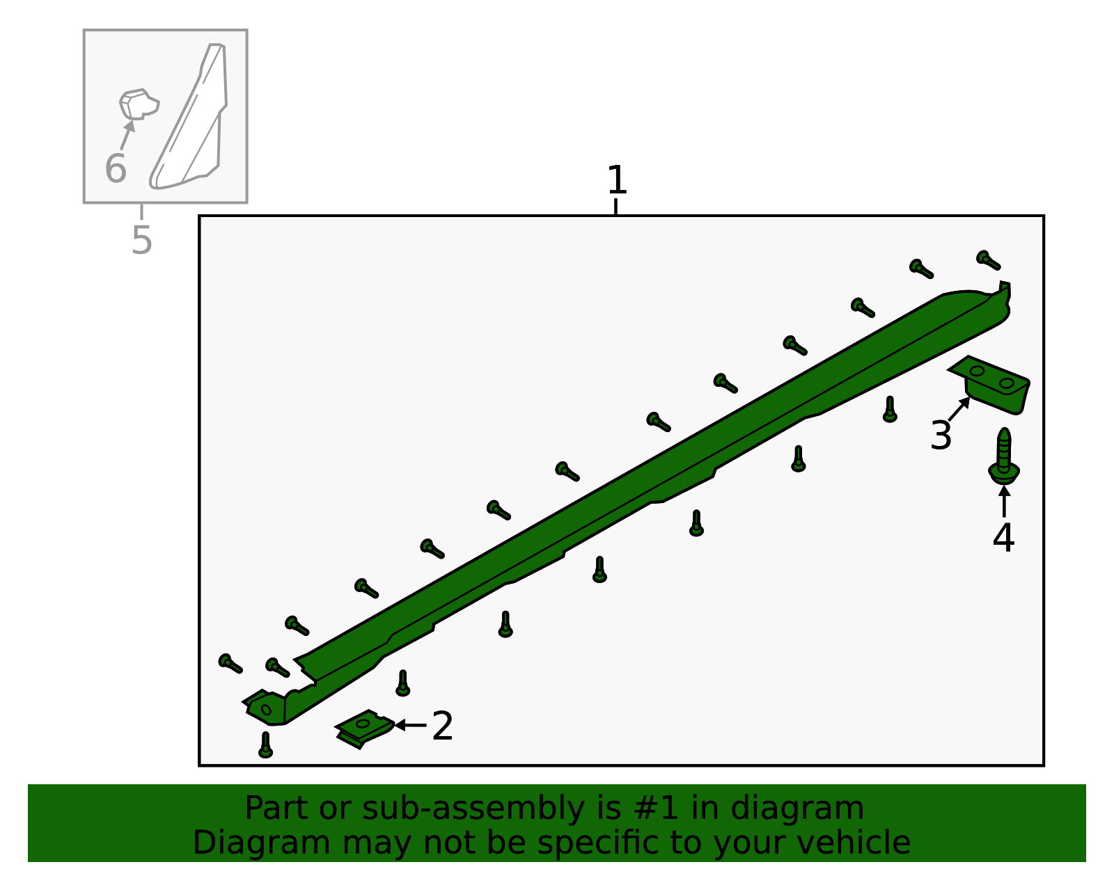 2022-2023 Hyundai Kona N Rocker Molding 87751-I3000 | OEM Parts Online