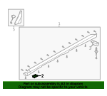 2018-2021 Hyundai Rocker Molding Clip 87767-J9000 | OEM Parts Online