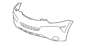 2008-2015 GM Front Bumper Cover 22949861 | GMPartsDirect.com