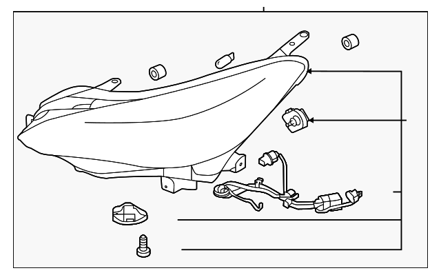 2020-2023 Subaru Headlamp Assembly 84002FL602 | Subaru Parts Store