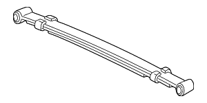 2005-2009 Mazda Leaf Spring 1FAB-28-010 | Florida Mazda Parts