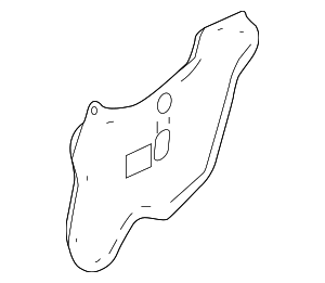 72821-TVA-A01 - Water Deflector 2018-2022 Honda Accord | Honda Parts Online