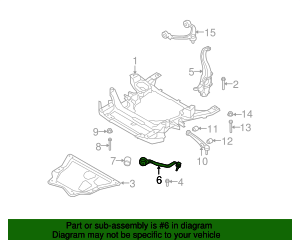 31-12-6-773-949 - Ft Lower Control Arm - 2007-2014 BMW | Buy BMW Parts Now
