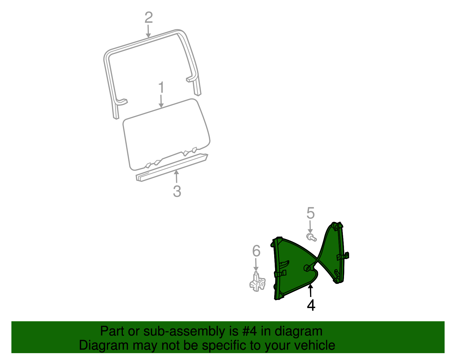69807-35020 - Window Regulator - 2003-2009 Toyota 4Runner | Nucar ...