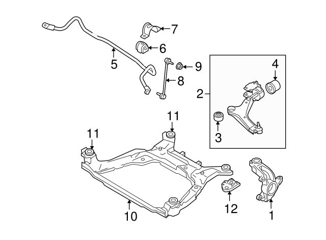 31317664 - Suspension Control Arm 2011-2018 Volvo | AutoNationParts.com
