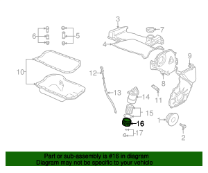 1999-2012 Volkswagen Engine Oil Filter Housing 021-115-433-E | OEM ...