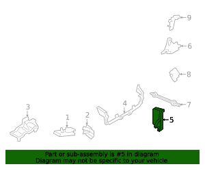 Genuine BMW 41-00-7-435-944 | Baffle Plate | FREE Shipping on Most ...