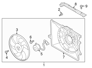 29150-2W500 - Cover - 2013-2018 Hyundai Santa Fe Sport | World OEM ...