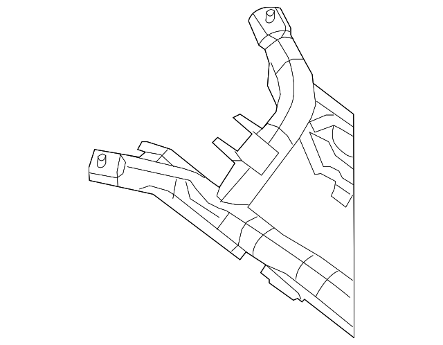 2007-2017 Mopar Rear Suspension Crossmembe 68211933AB | TascaParts.com