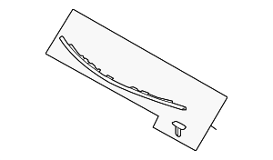 2010-2015 Toyota Seal To Hood 53395-47020 | Group 1 Auto Parts