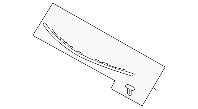 53395-47020 - Seal To Hood 2010-2015 Toyota | Group 1 Auto Parts