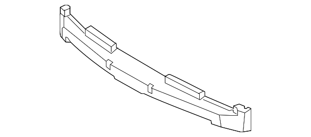 2010-2011 Toyota Prius Bumper Impact Absorber 52611-47050 | Toyota ...
