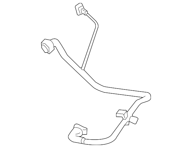 2014-2022 Ford Transit Connect Return Hose DV6Z-9C047-A | Ford OEM ...