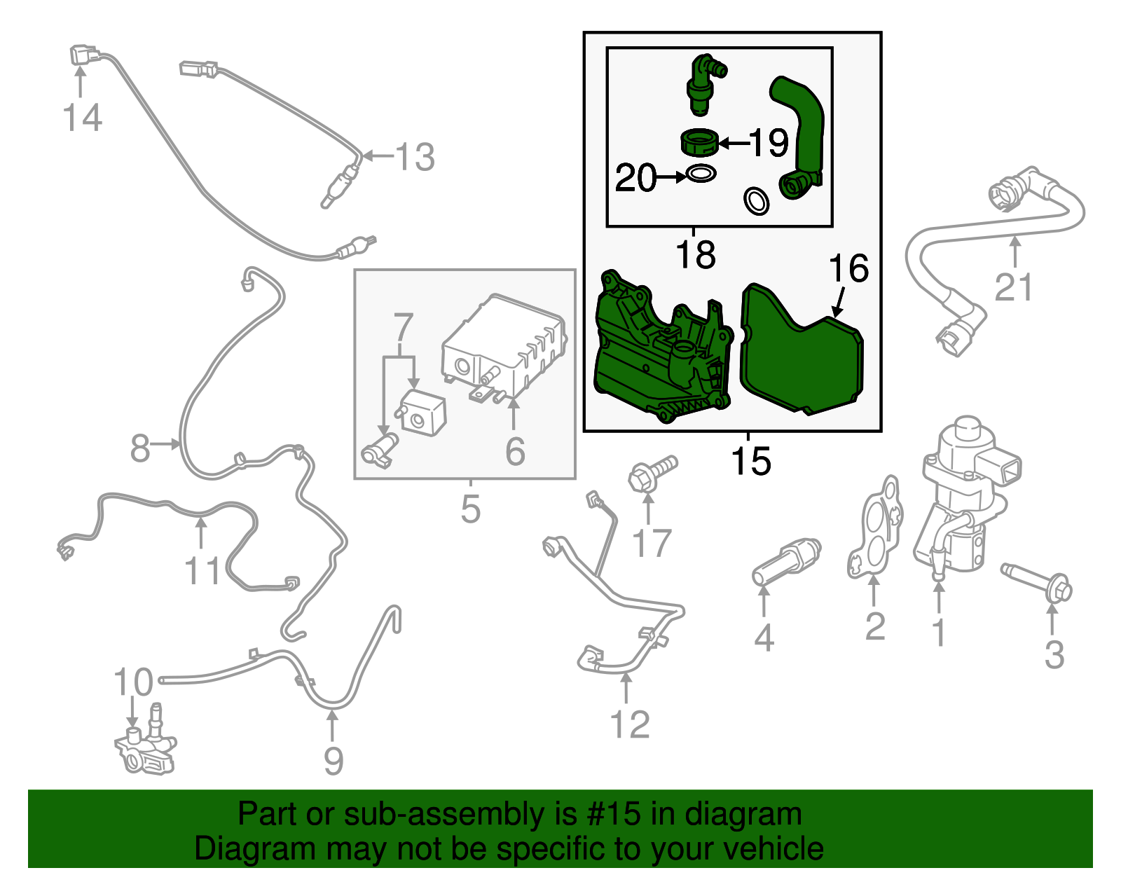 2009-2019 Ford Engine Crankcase Vent Valve 9E5Z-6A785-B | Miracle Ford ...