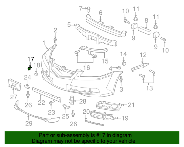 Genuine OEM Acura - Cover, Front Towing Hook *YR562P* (Carbon Bronze ...