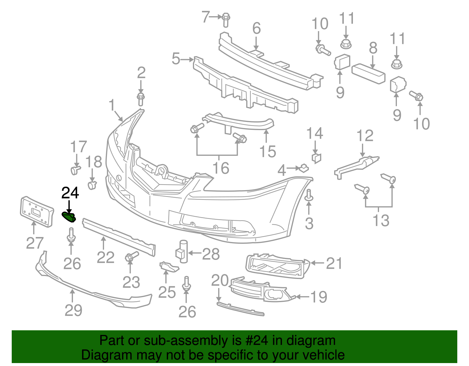 2004-2008 Acura TL Extension 71103-SEP-A00 | Acura Parts World